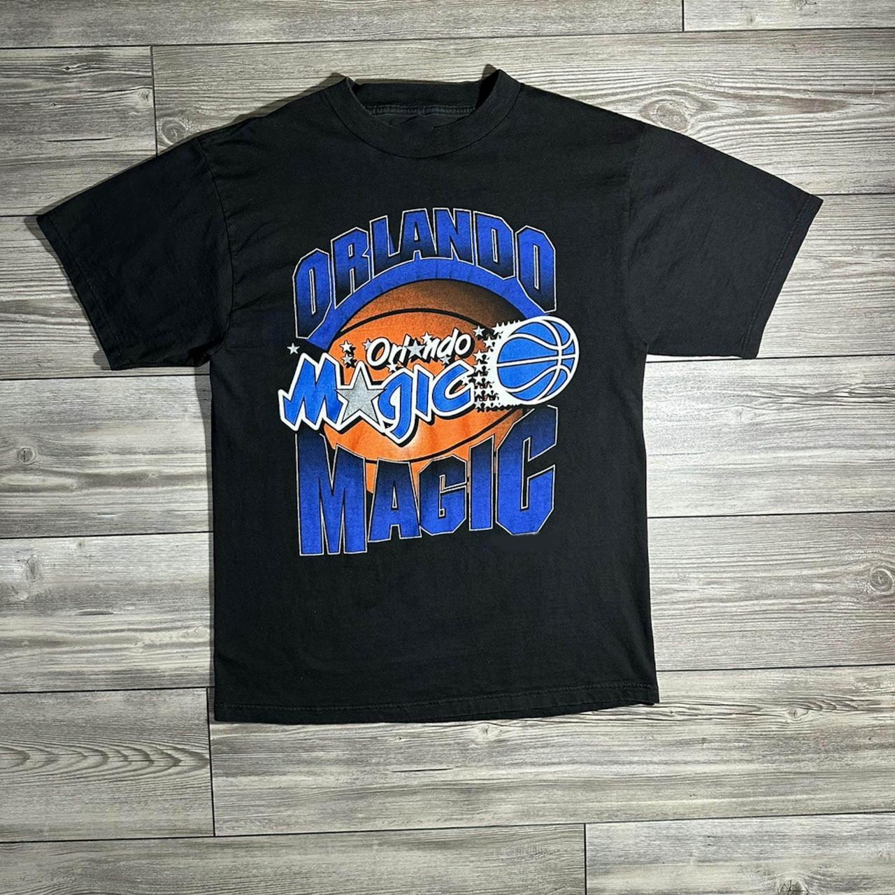 Vintage Orlando Magic T Shirt Due to lighting... - Depop