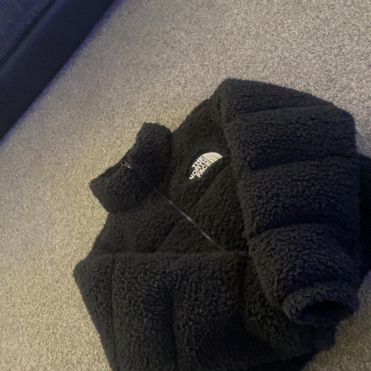 North face fluffy puffer - Depop