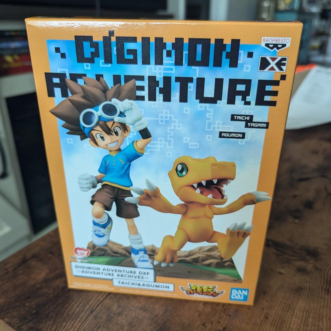 Digimon Tai & Agumon figure by Banpresto. Never been... - Depop