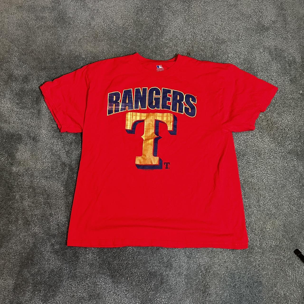 Texas Rangers T-shirt Men’s size XXL Looks to be... - Depop