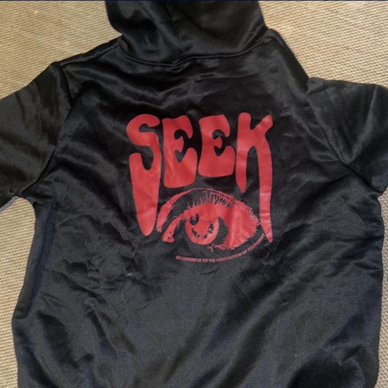 “SEEK” hoodie very warm and a great hoodie to wear... - Depop