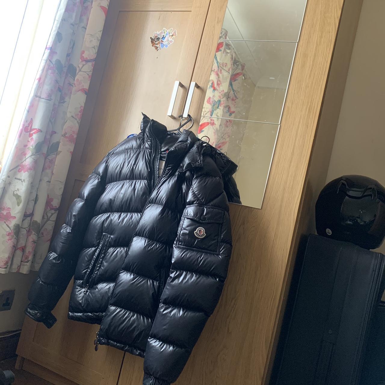 Moncler maya coat authentic had for a year - Depop
