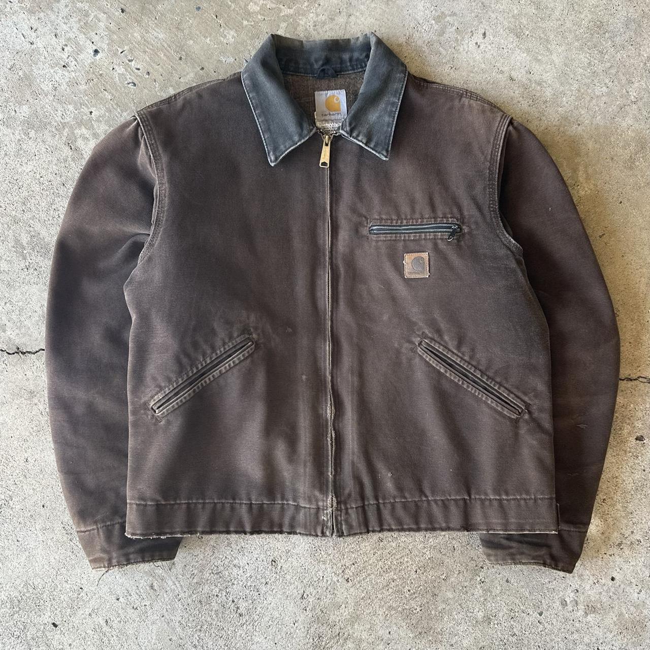 Vintage Carhartt Detroit J97 DKB Amazing condition,... - Depop