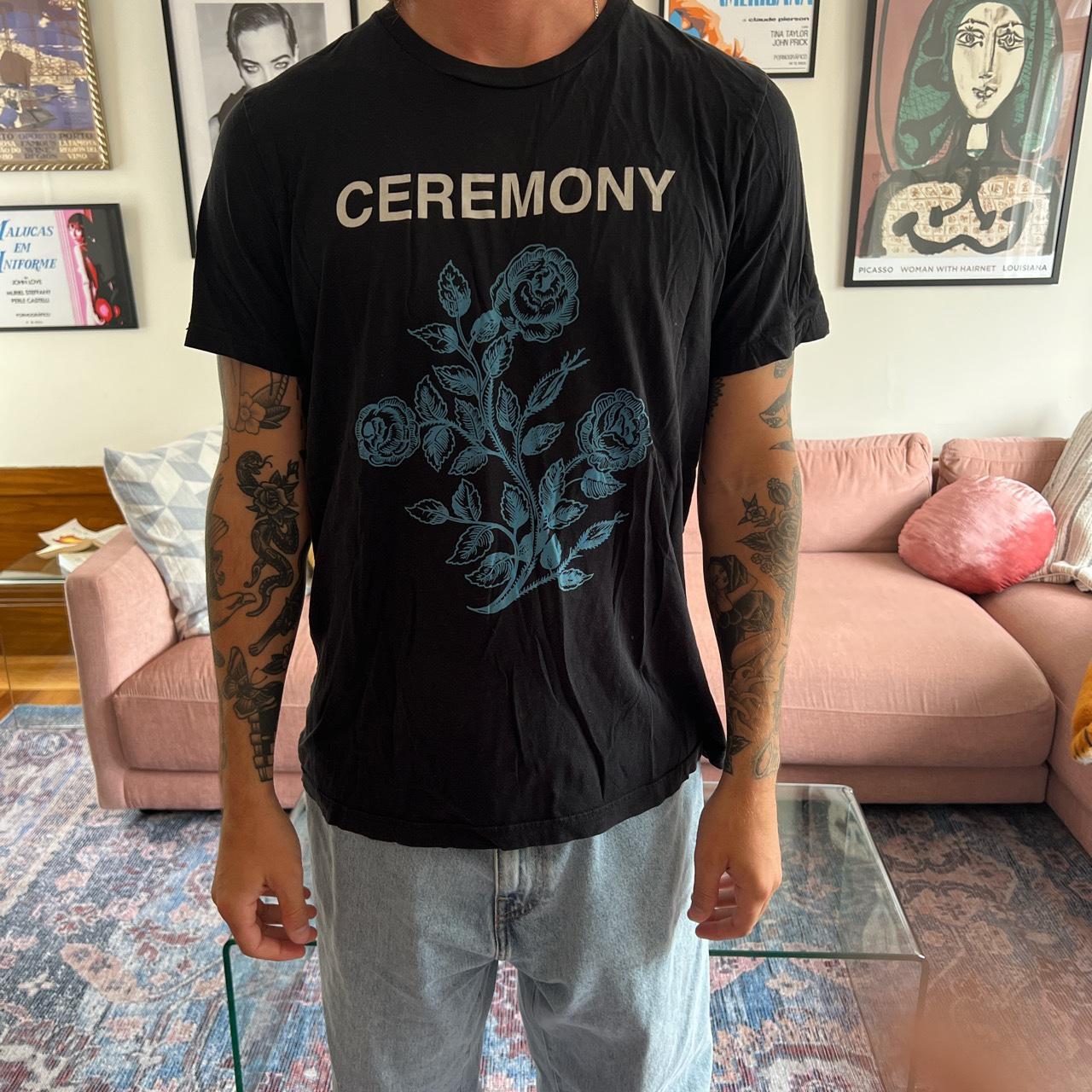 CEREMONY BAND TSHIRT - Depop