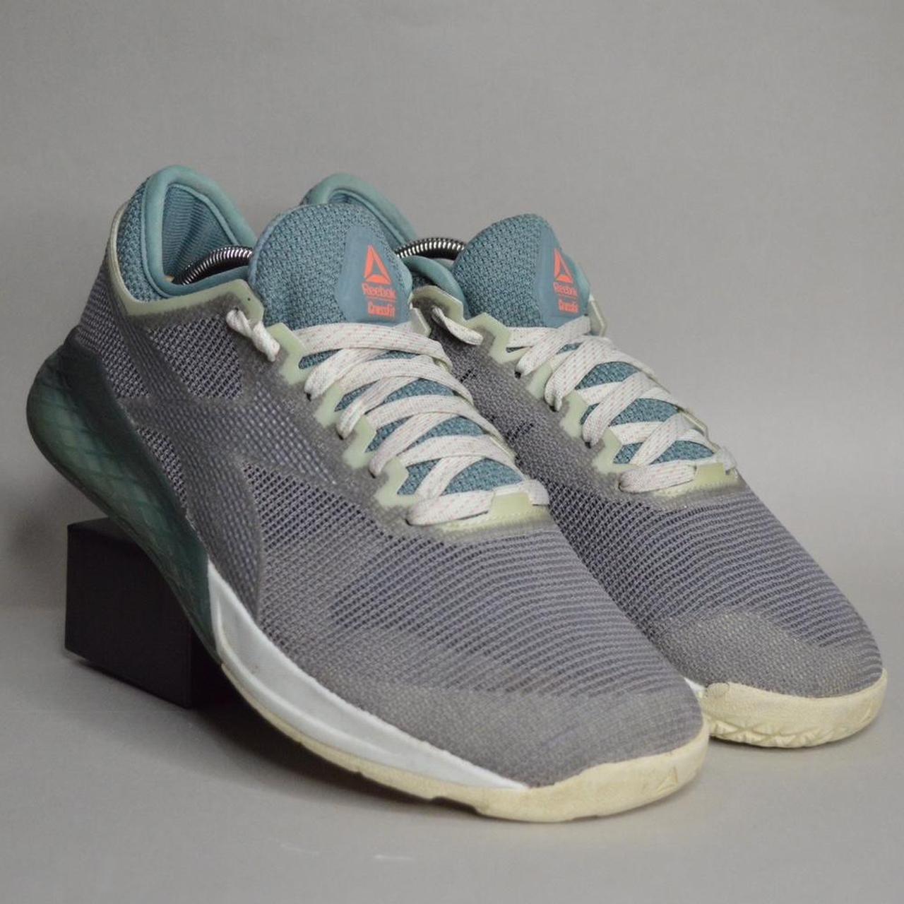 Grey Reebok CrossFit Nano 8 trainers Very good... - Depop