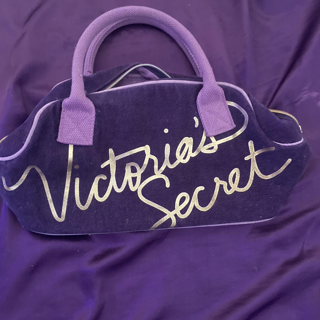 victoria secret purple bag - Depop