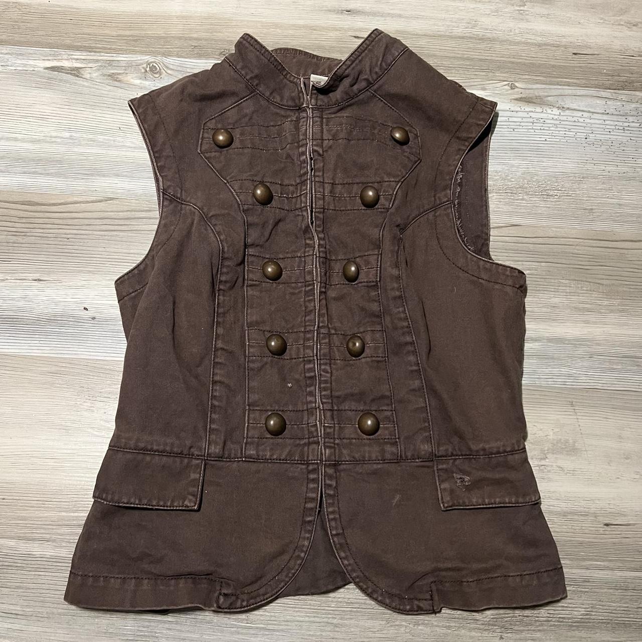 vintage forever 21 marching band vests size small no... - Depop