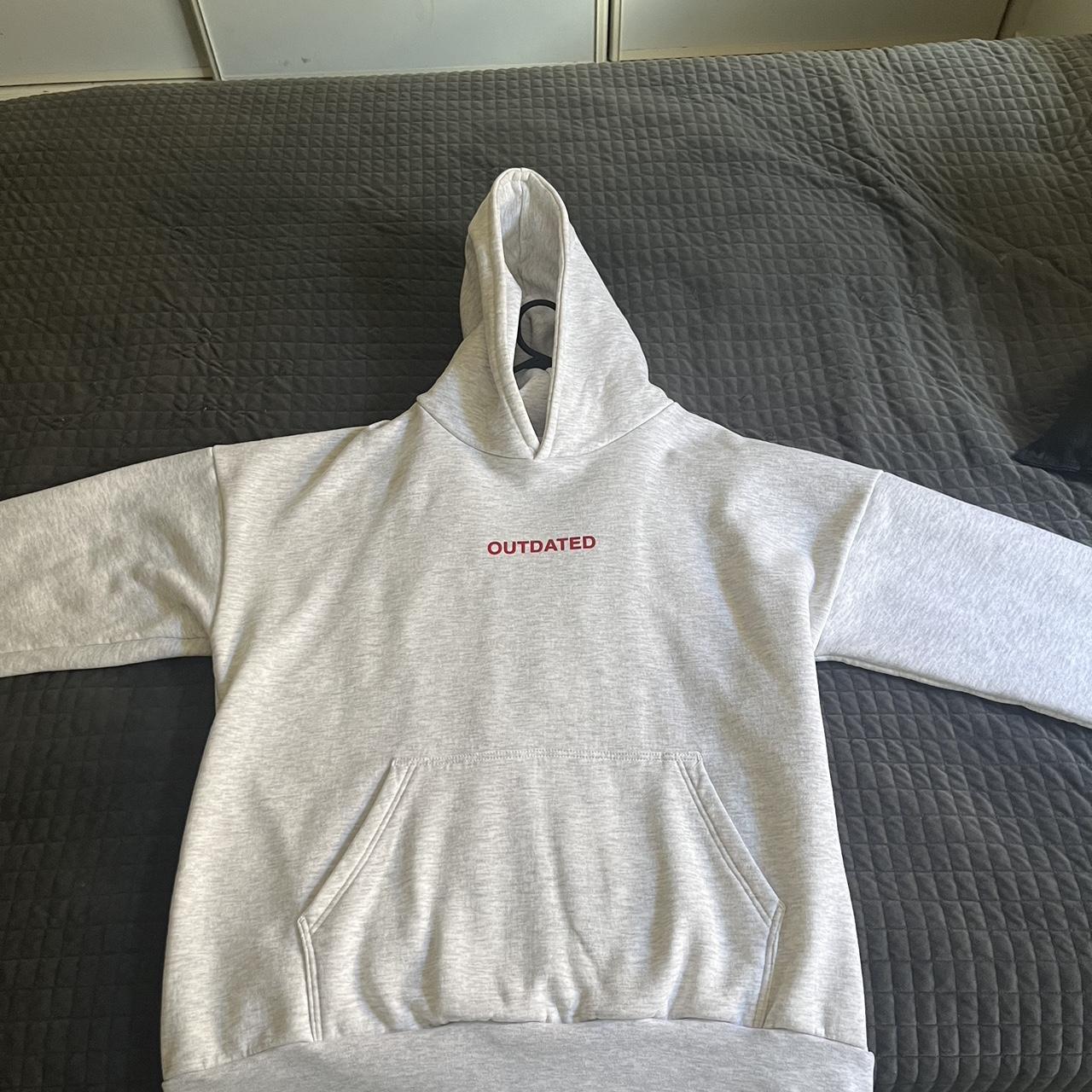 Light Grey Outdated Jumper Barely worn - Depop