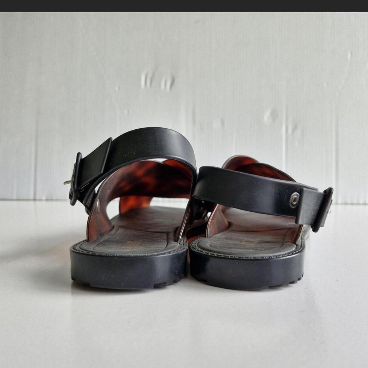 Melissa Tortoise Shell Jelly Slingback Sandals Size... - Depop