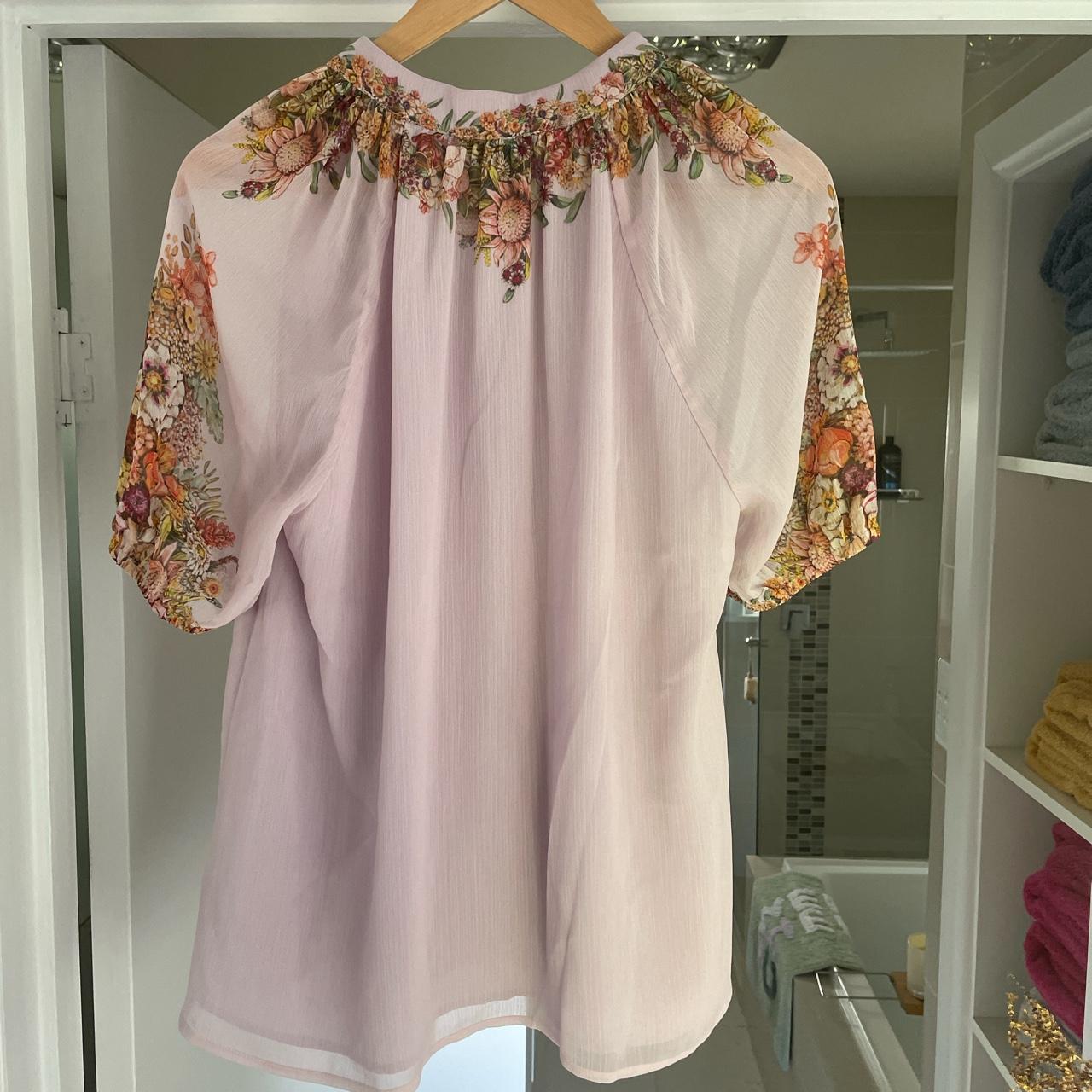 Review “Sam Michelle” blouse worn once Great new... - Depop