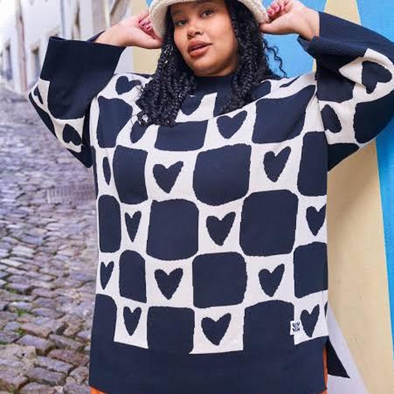 Lucy & Yak Alba oversized jumper 100% organic... - Depop