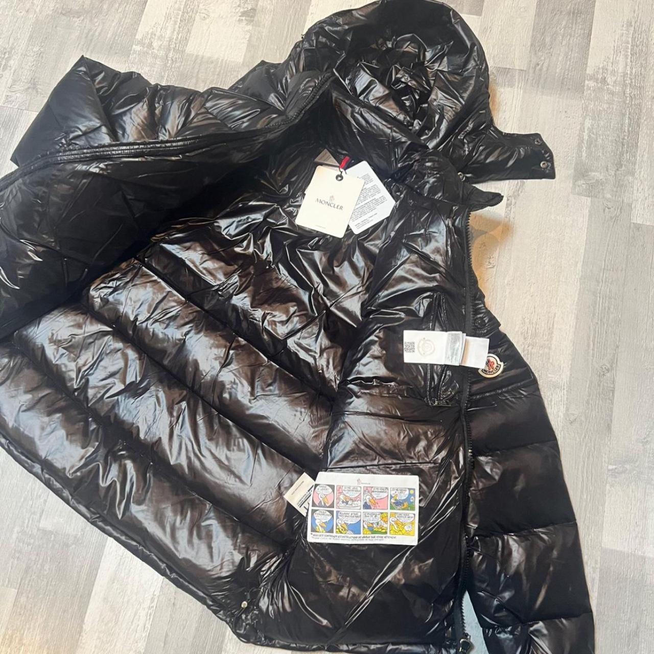 Moncler maya coat. Perfect condition new with tags - Depop