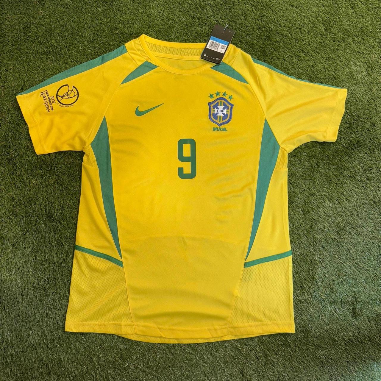 Ronaldo Brazil 2002 WC Shirt (prices are... - Depop