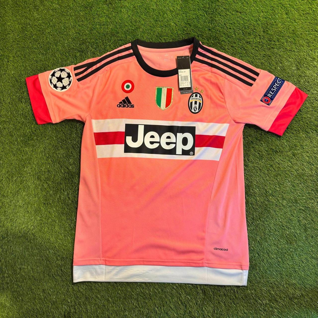 Pogba Pink Juventus Jersey 2015 (prices are... - Depop