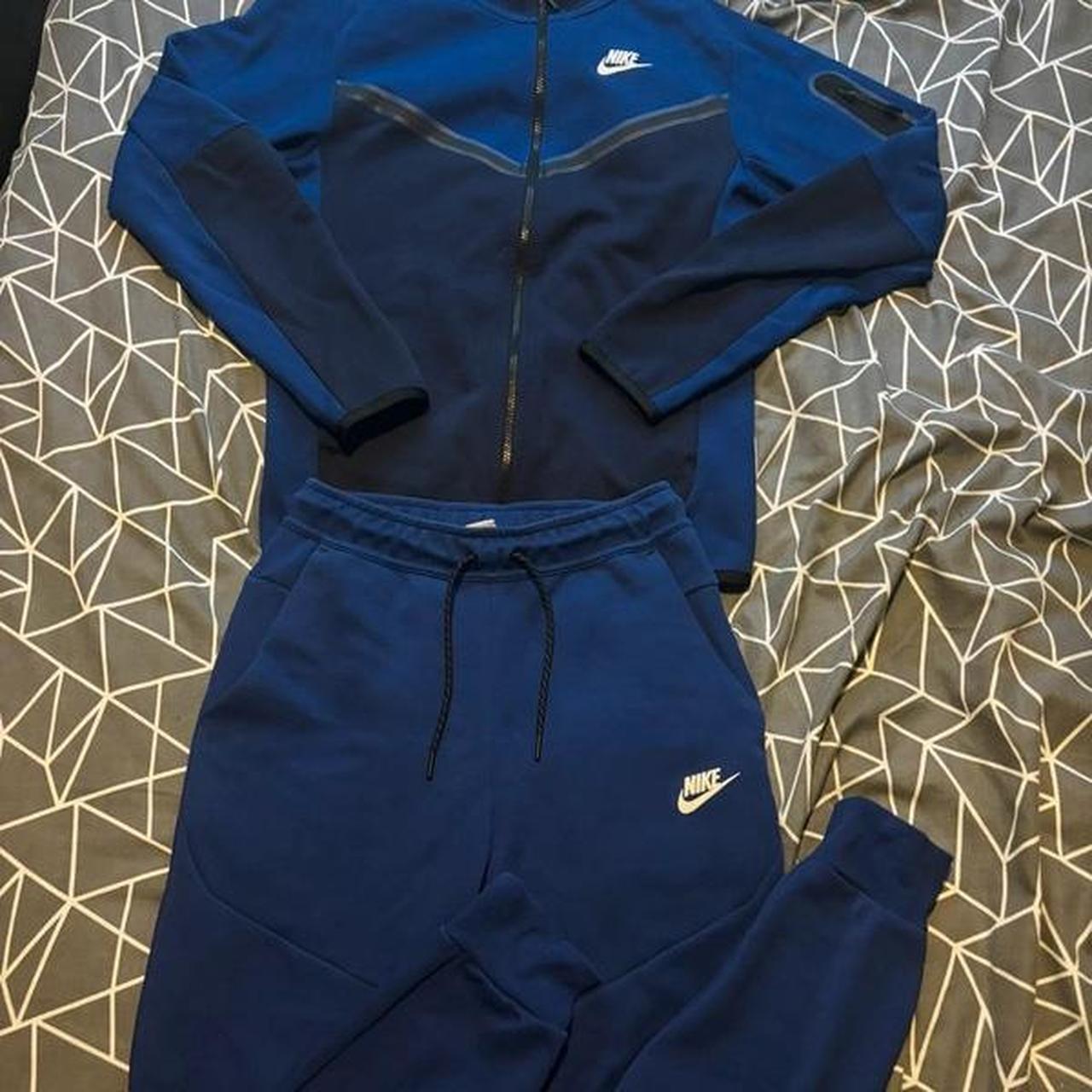 Nike tech fleece tracksuit 10/10 condition Only... - Depop