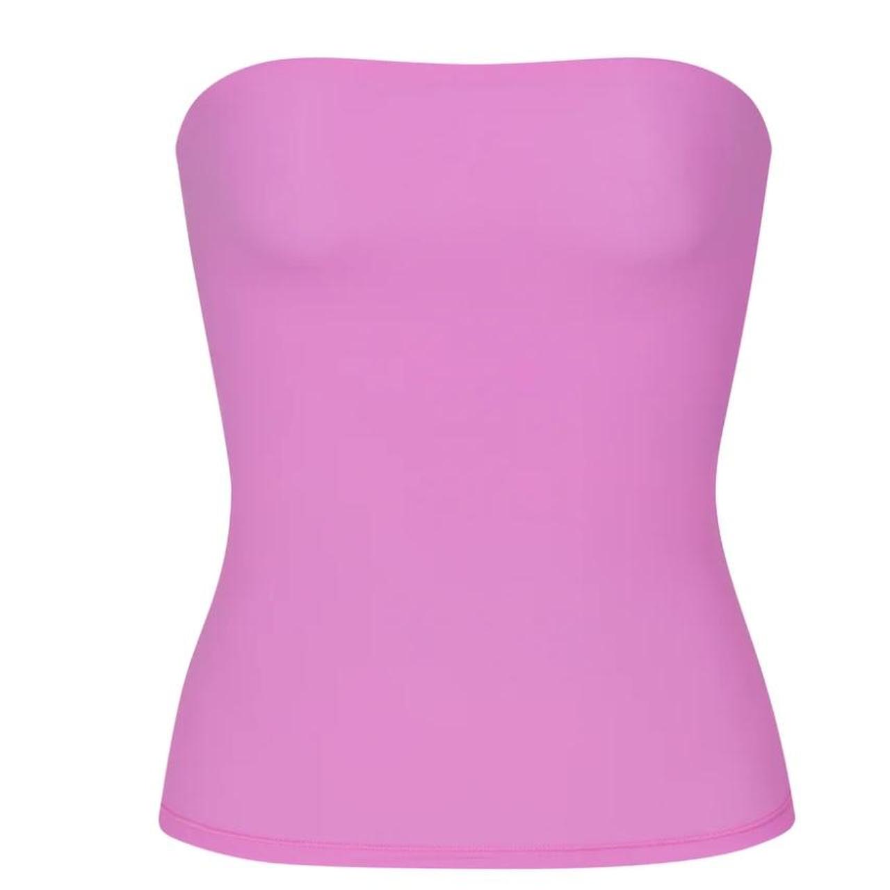 Skims neon orchid tube top. Size medium. Fits... - Depop