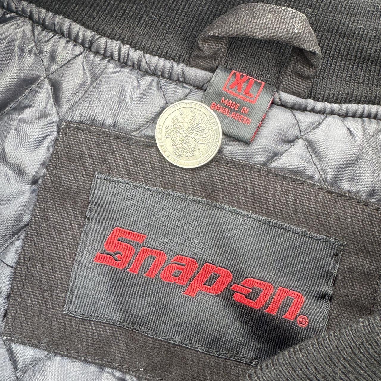 Vintage snap on work jacket - Depop