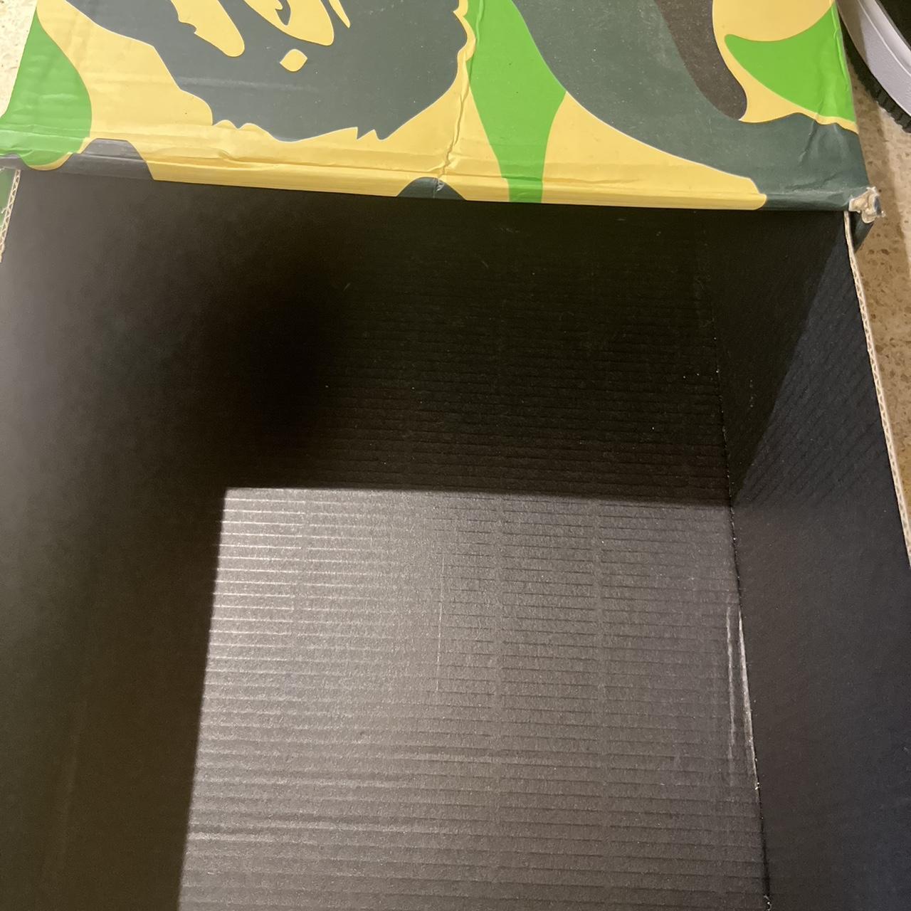 black and white bapstas worn a few times size 11... - Depop