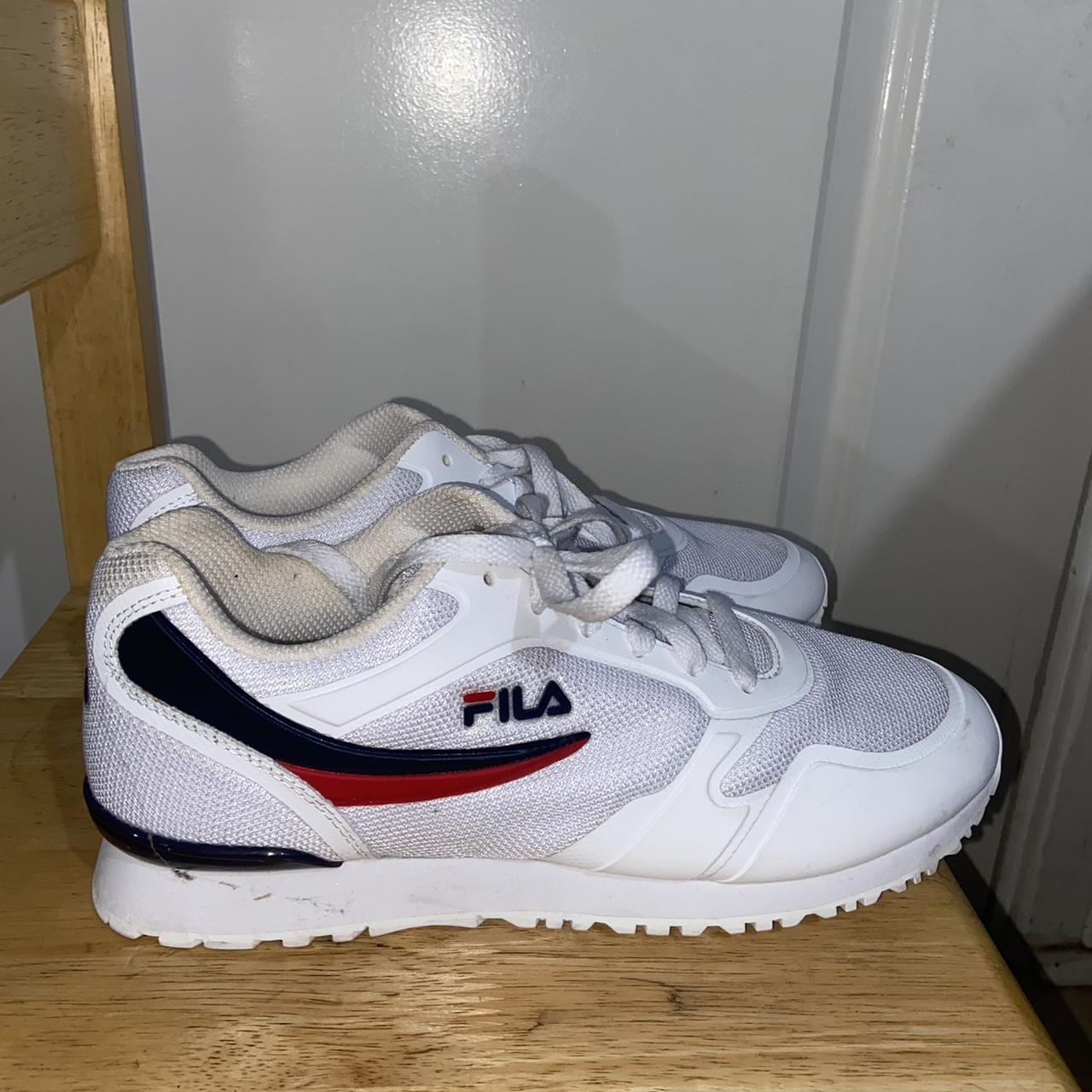 Fila trainers Minor stains can easily be removed... - Depop