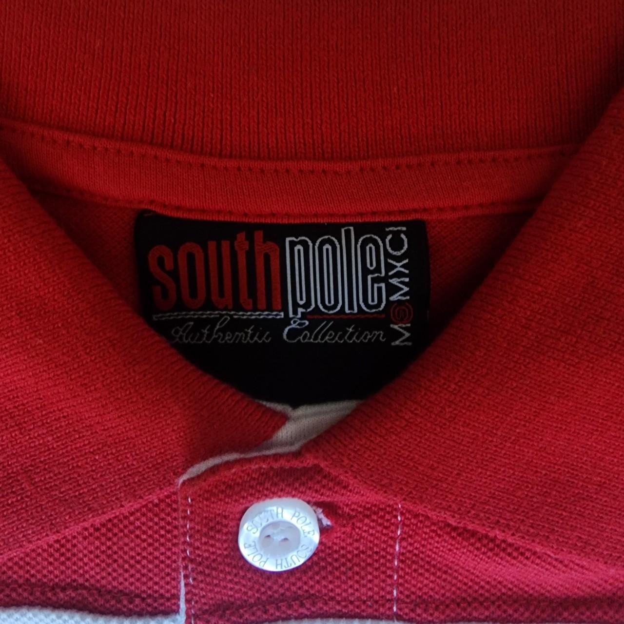 Red Southpole polo Brand new with tags Very good... - Depop