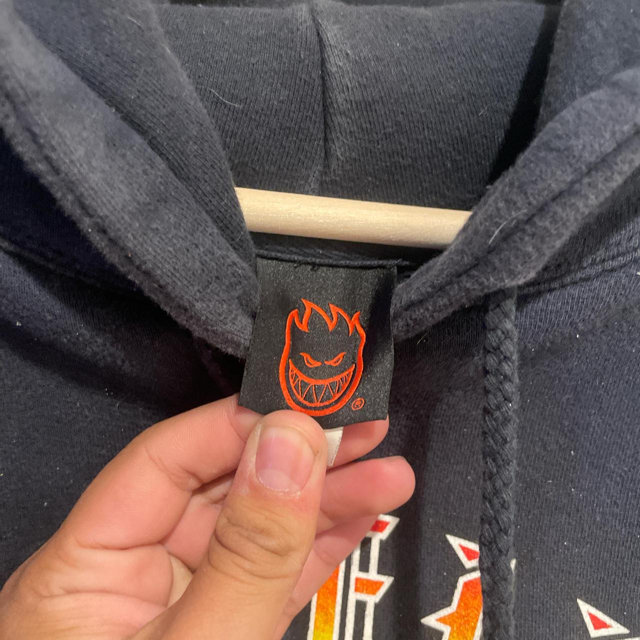 Y2K Spitfire Hoodie Y2K Nike Sweatshirt -super... - Depop