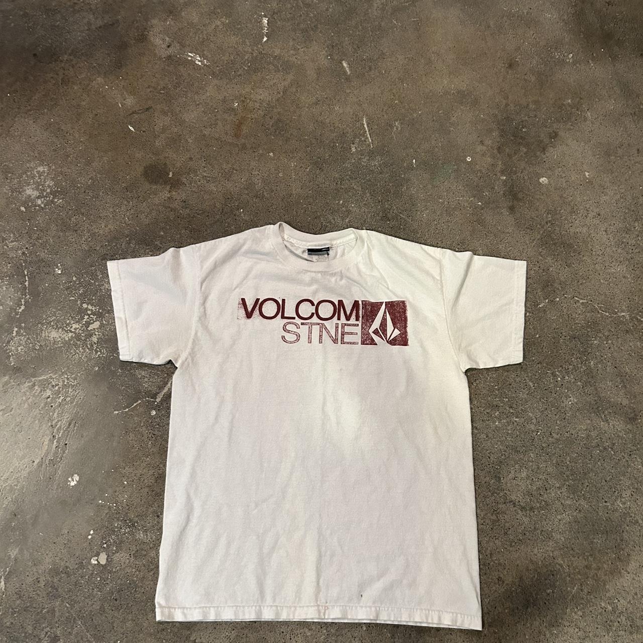90s volcom skate tee Size m No flaws Cool hit on... - Depop