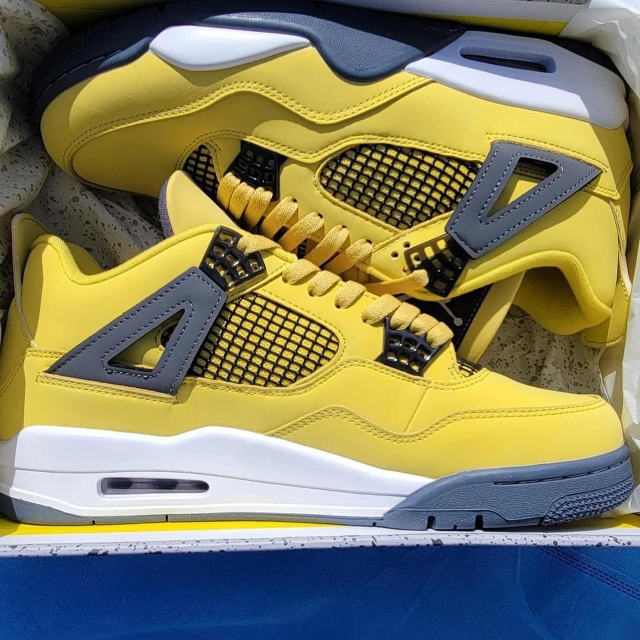 Jordan 4 Lightning | Depop