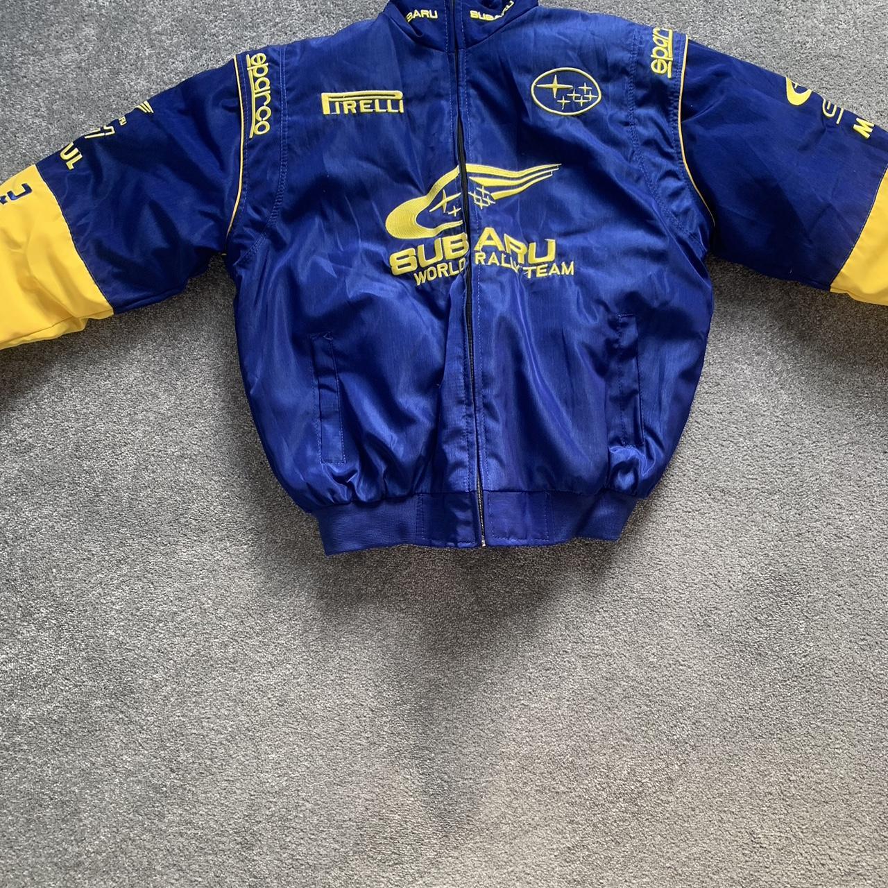 Retro Subaru Racing Jacket Brand New - Depop