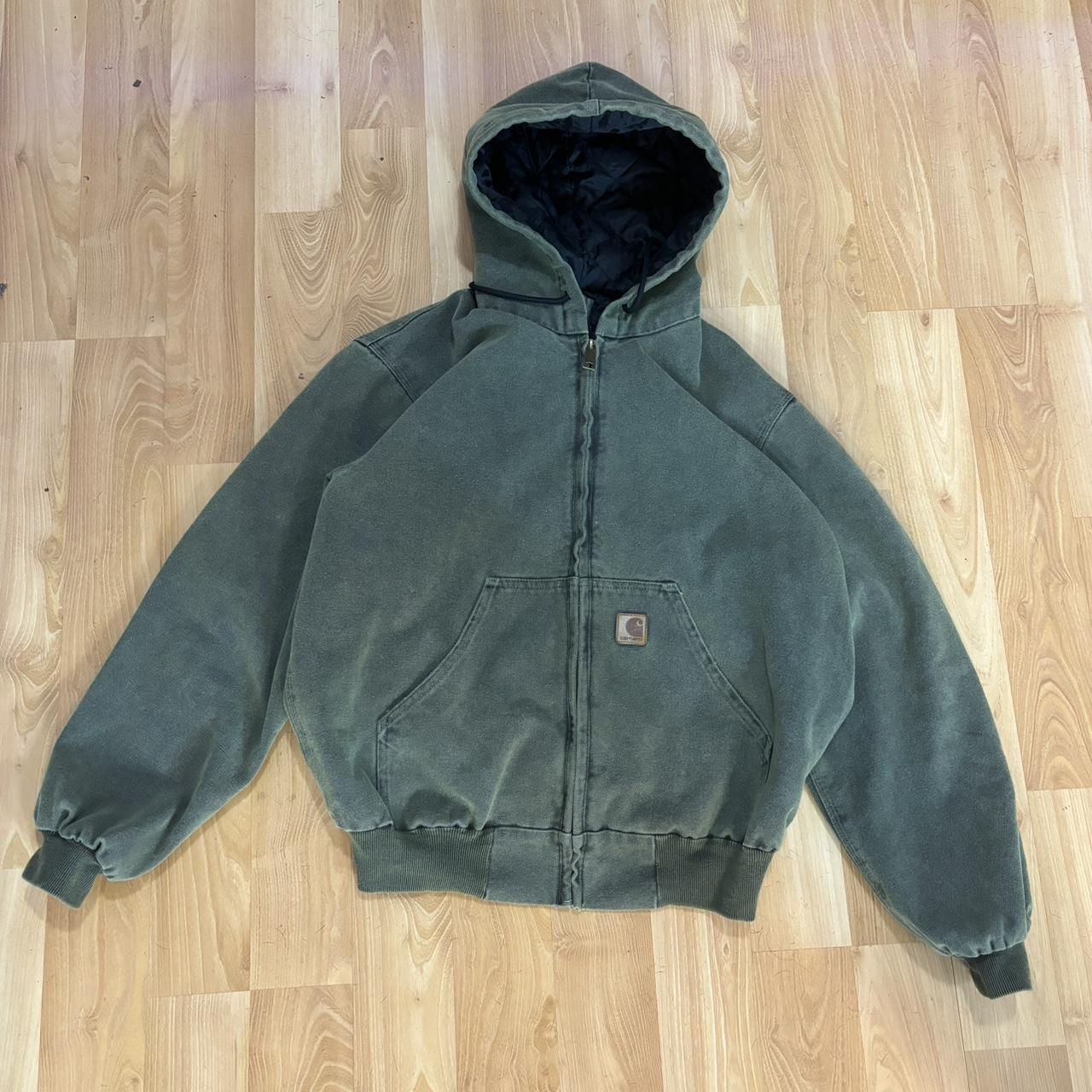 Carhartt Green J130 Jacket - Depop