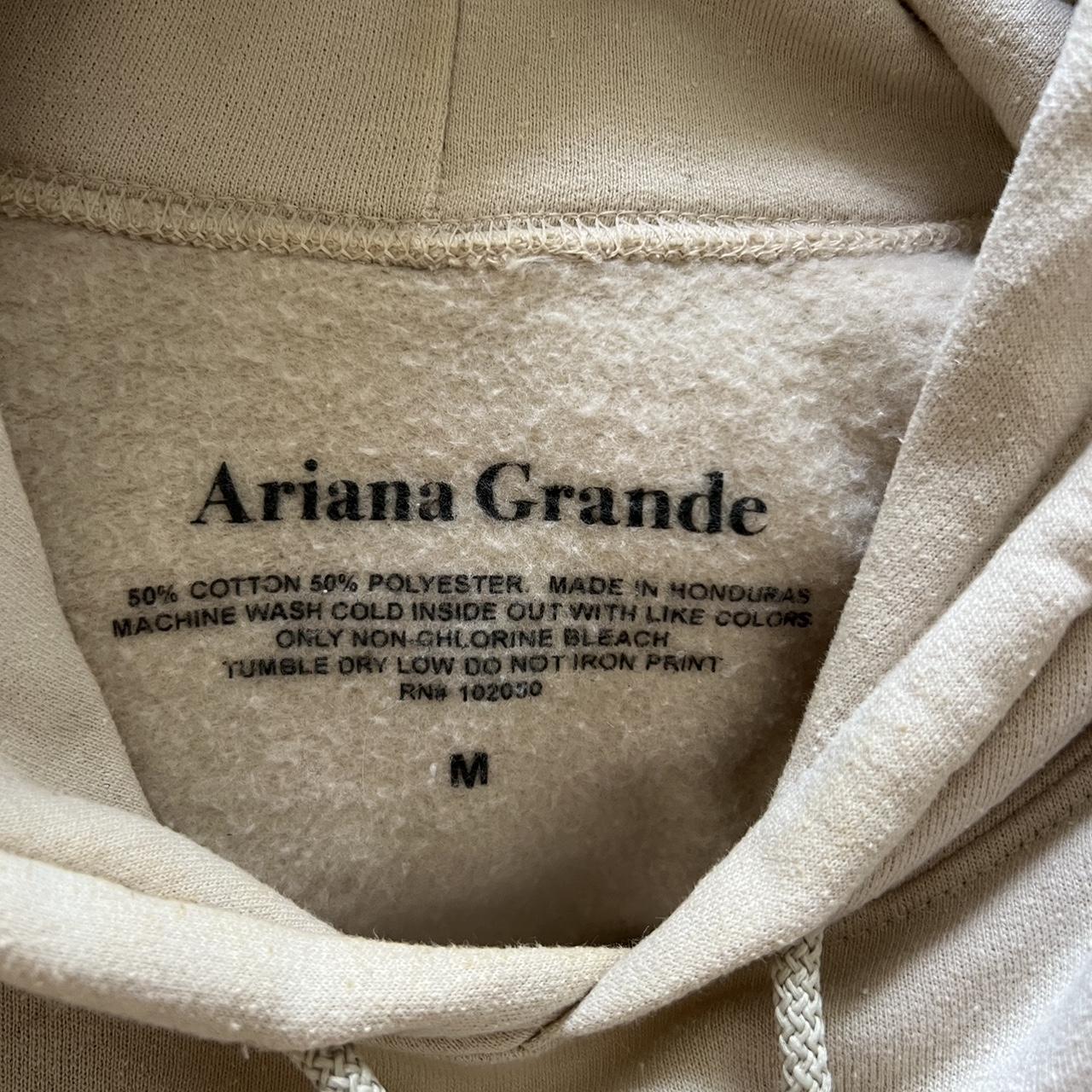 Ariana Grande Merch Hoodie thank u, next era ariana... - Depop