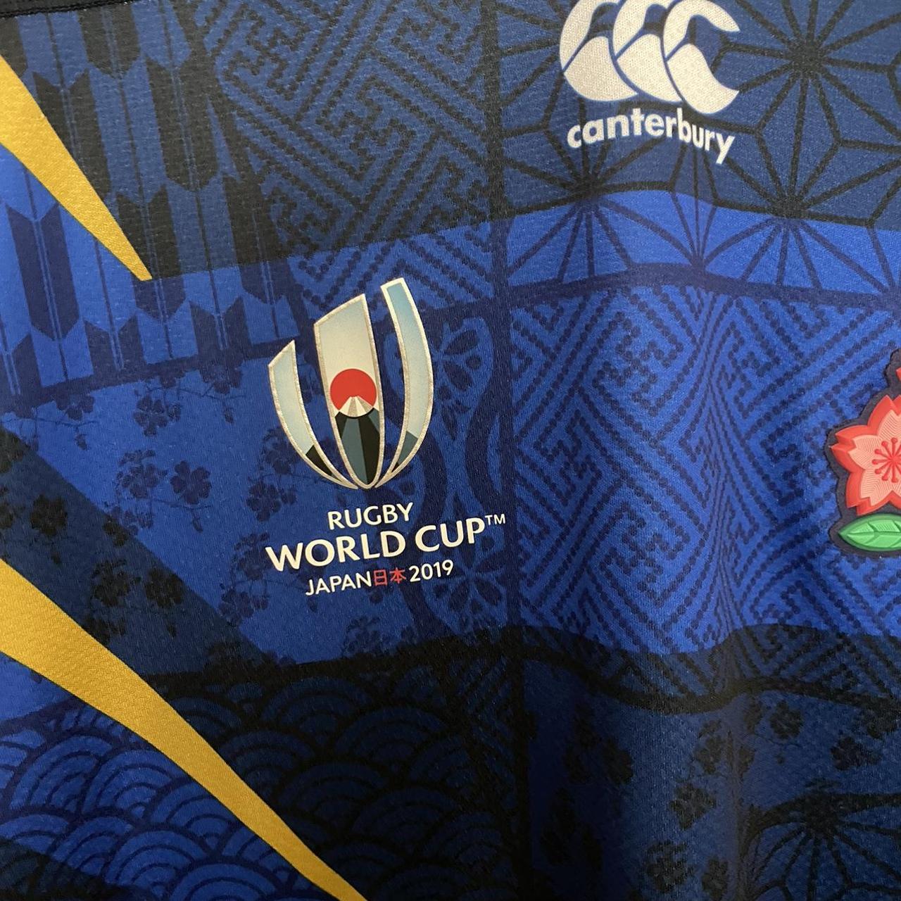 Blue Japan rugby World Cup jersey 2019 - Depop