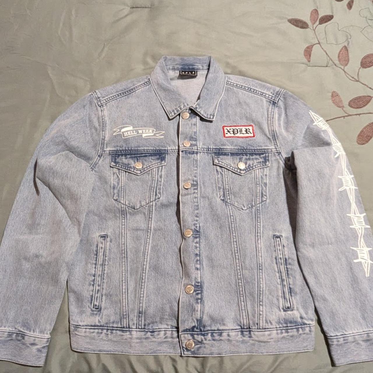 Brand new, never worn XPLR Hell Week Blue Denim... - Depop