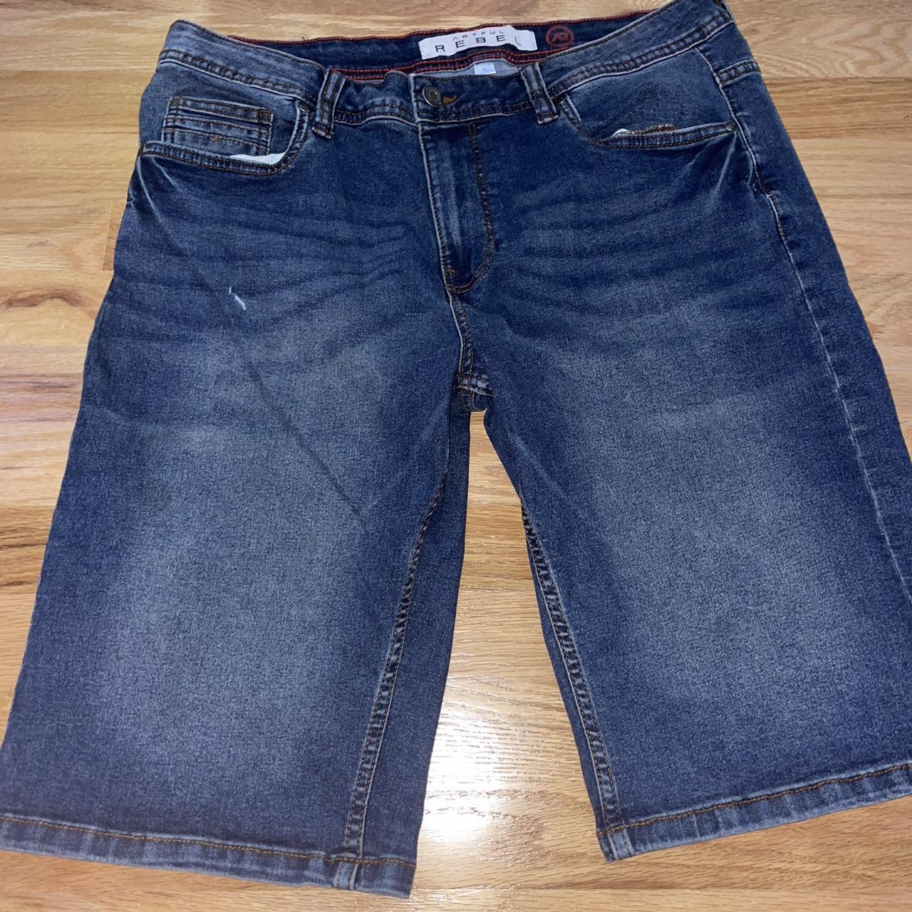 Artful rebel jorts Size 34 #y2k #streetwear... - Depop