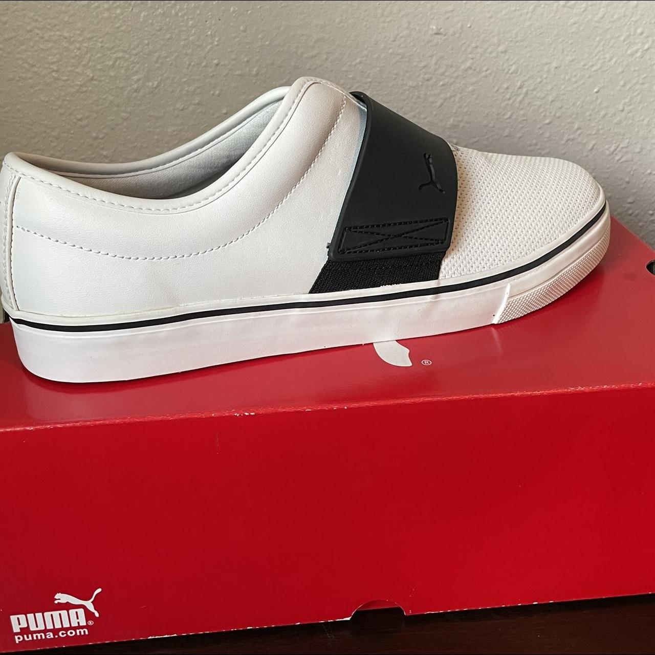 Puma El Rey Cross Perf slip on shoes brand new out... - Depop