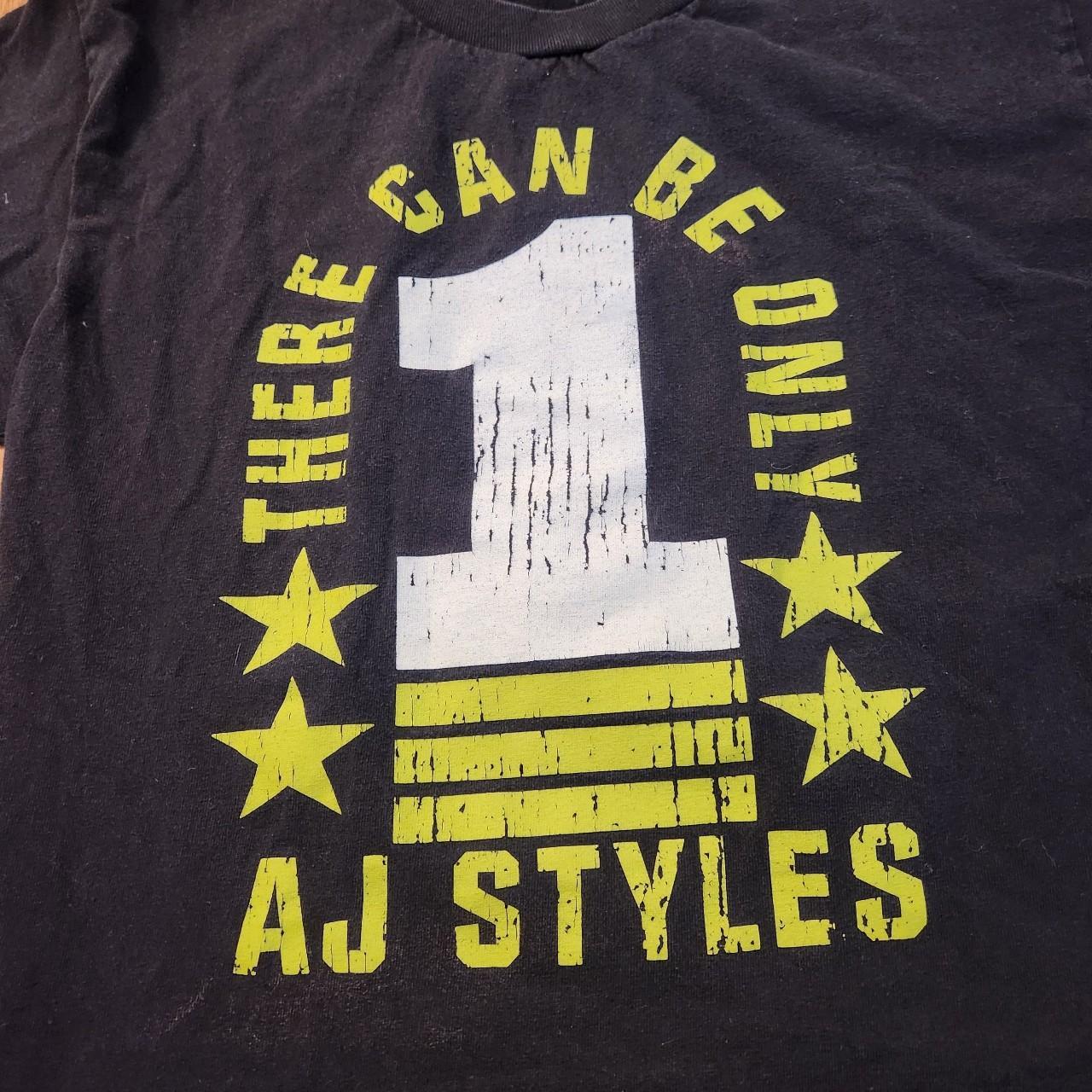 WWE AJ Styles T-Shirt - Depop