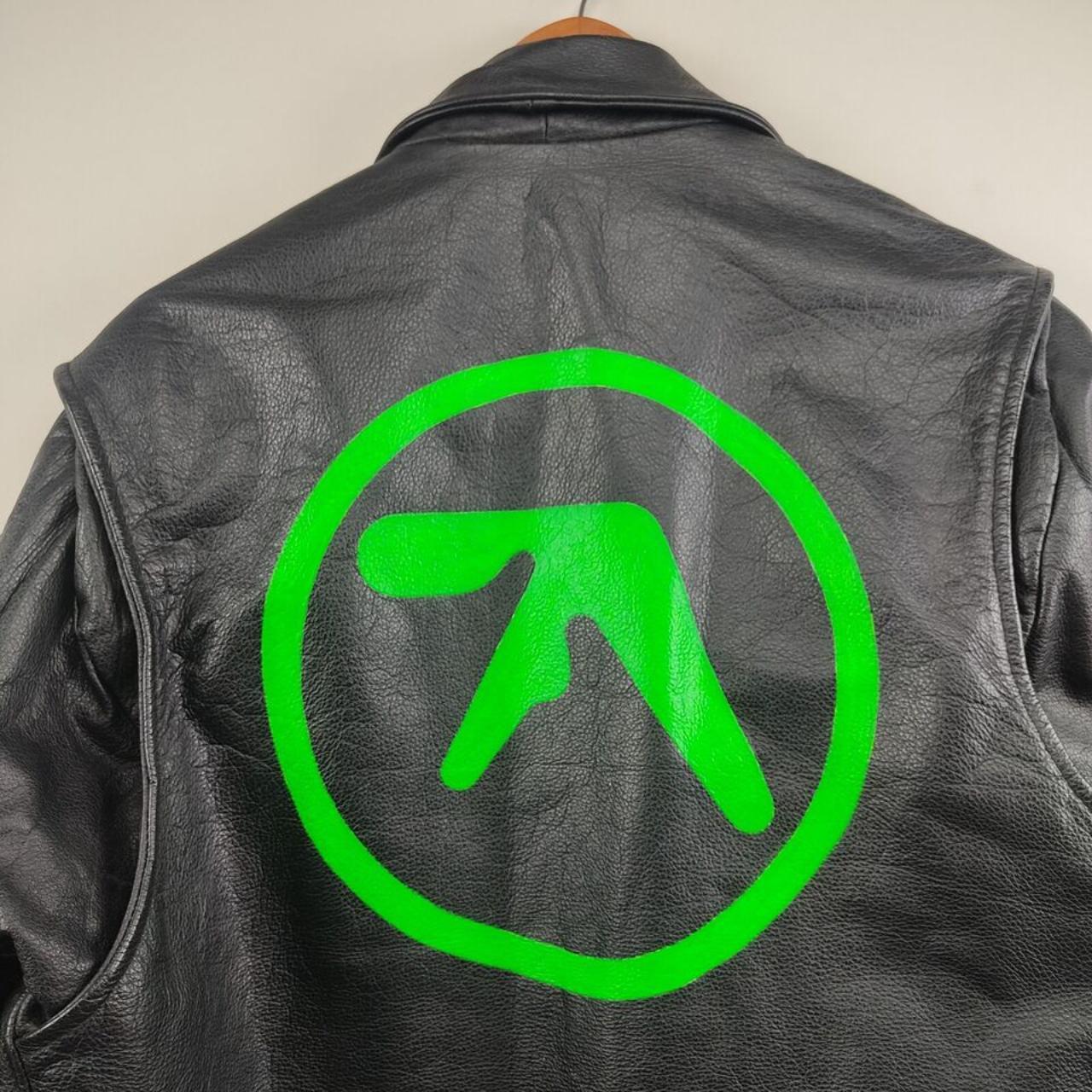 1998 Aphex Twin Rephlex Records Leather Perfect 90's... | Depop