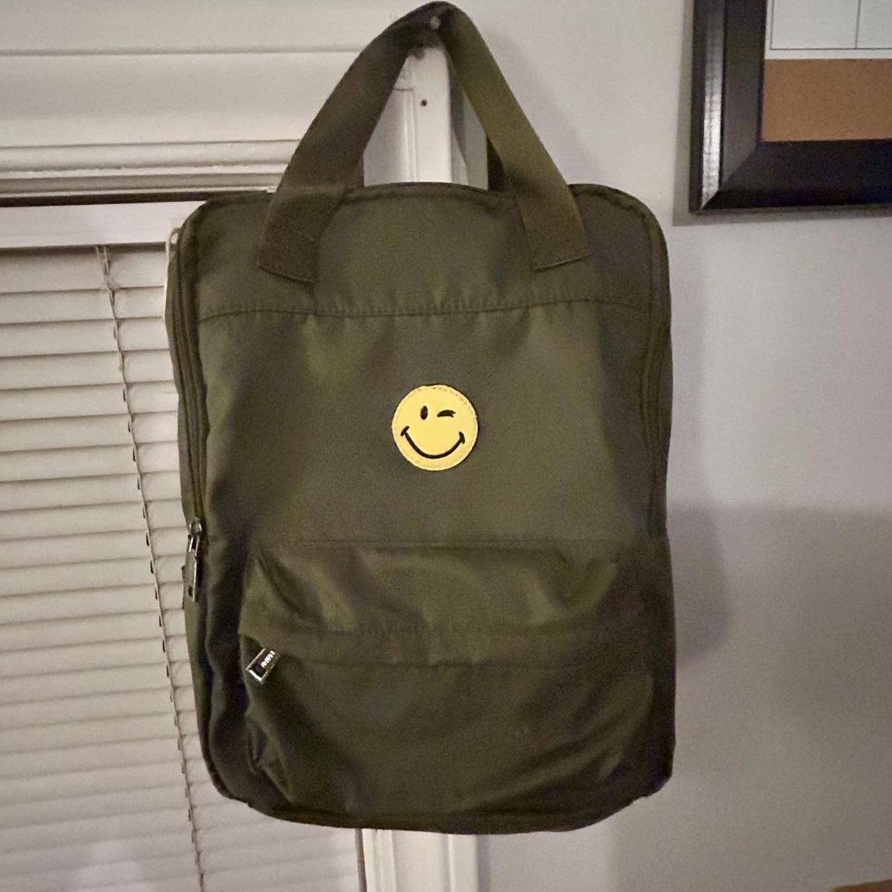 Green Pull & Bear backpack. Excellent condition.... - Depop