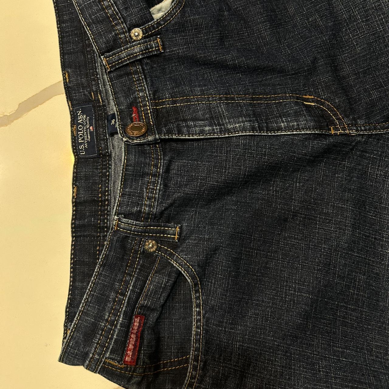 Dark wash denim polo assn jorts! Super nice wash and... | Depop