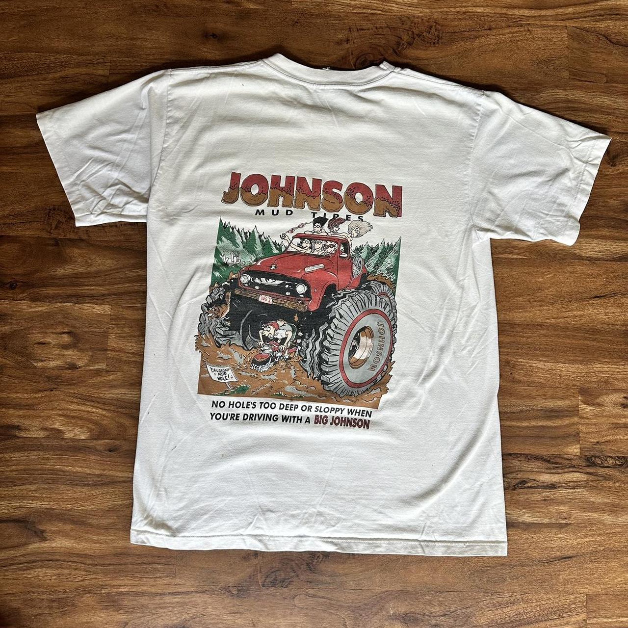 Vintage big Johnson tshirt Size: large Essential... - Depop