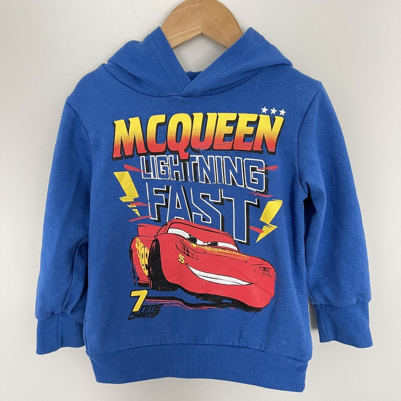 Cars Disney jumper, size 4. Has some pilling as it... | Depop