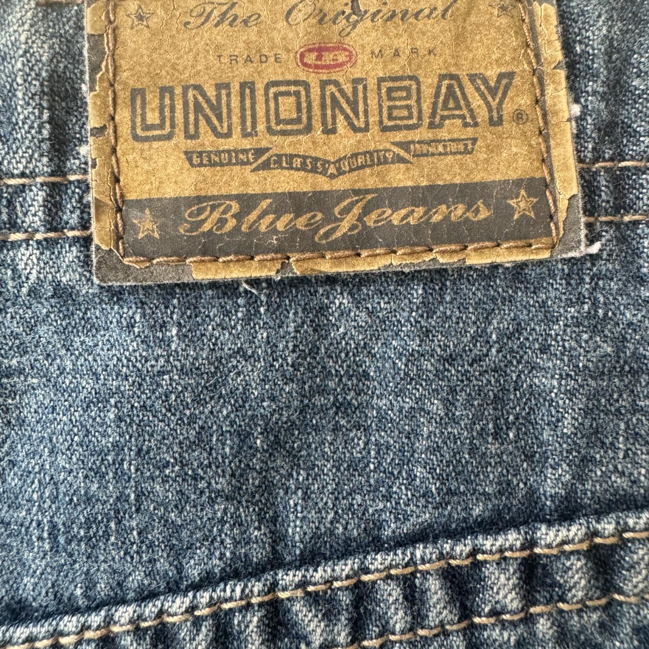 Union Bay Denim Skirt Vintage Size 3(see photo for... - Depop