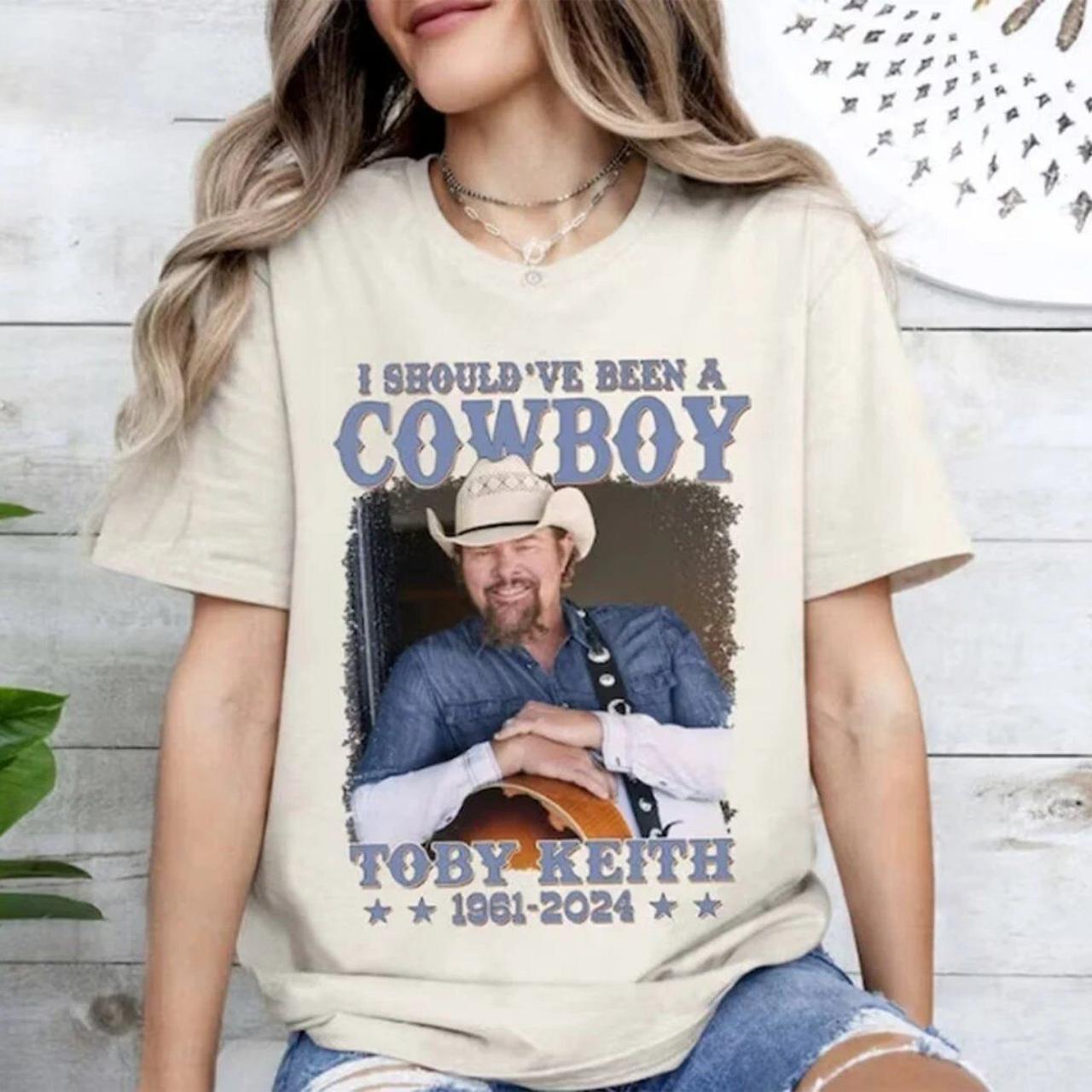 Toby Keith T-shirt, Vintage Toby Keith 90S Shirt... - Depop