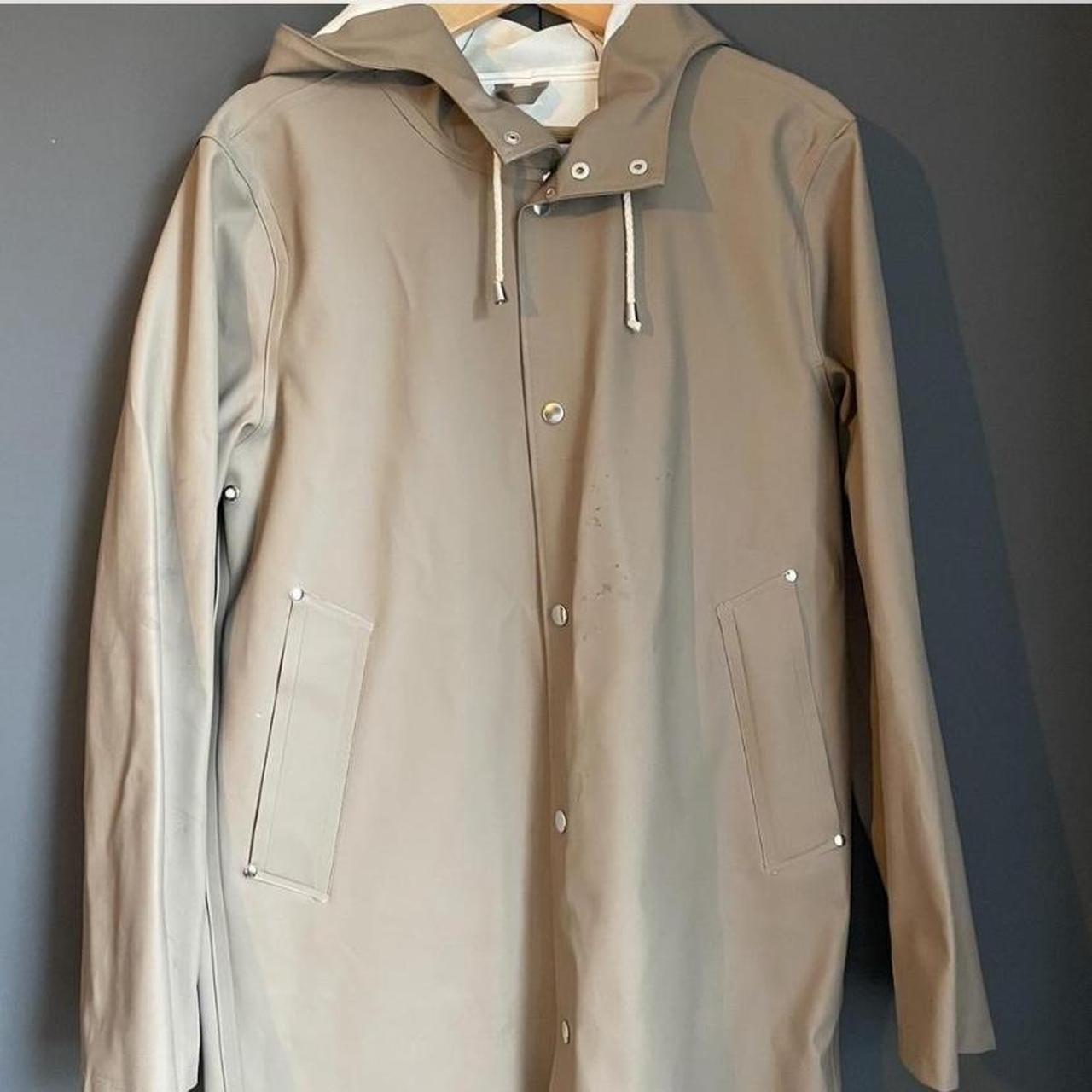 Stutterheim waterproof long coat, Size Small. Some... - Depop