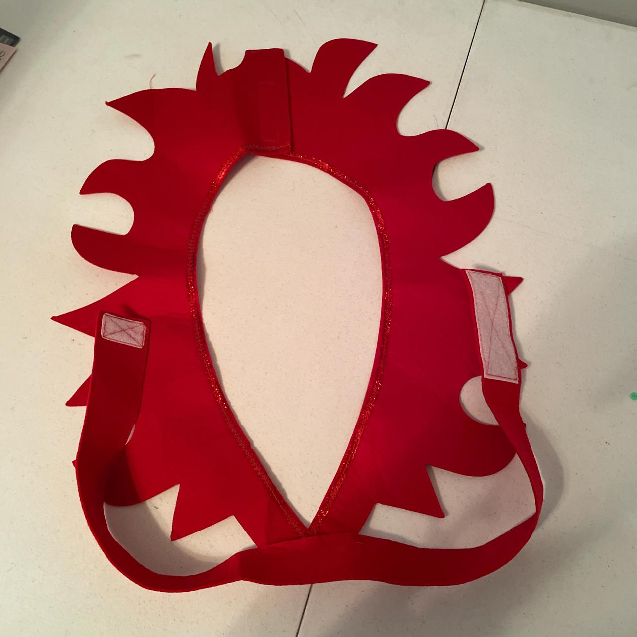 snatching red devil costume-includes horns, dress,... - Depop