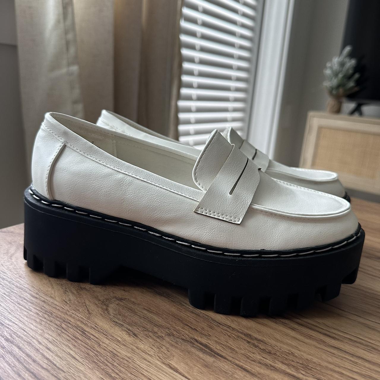 Bamboo Platform Loafers - Depop