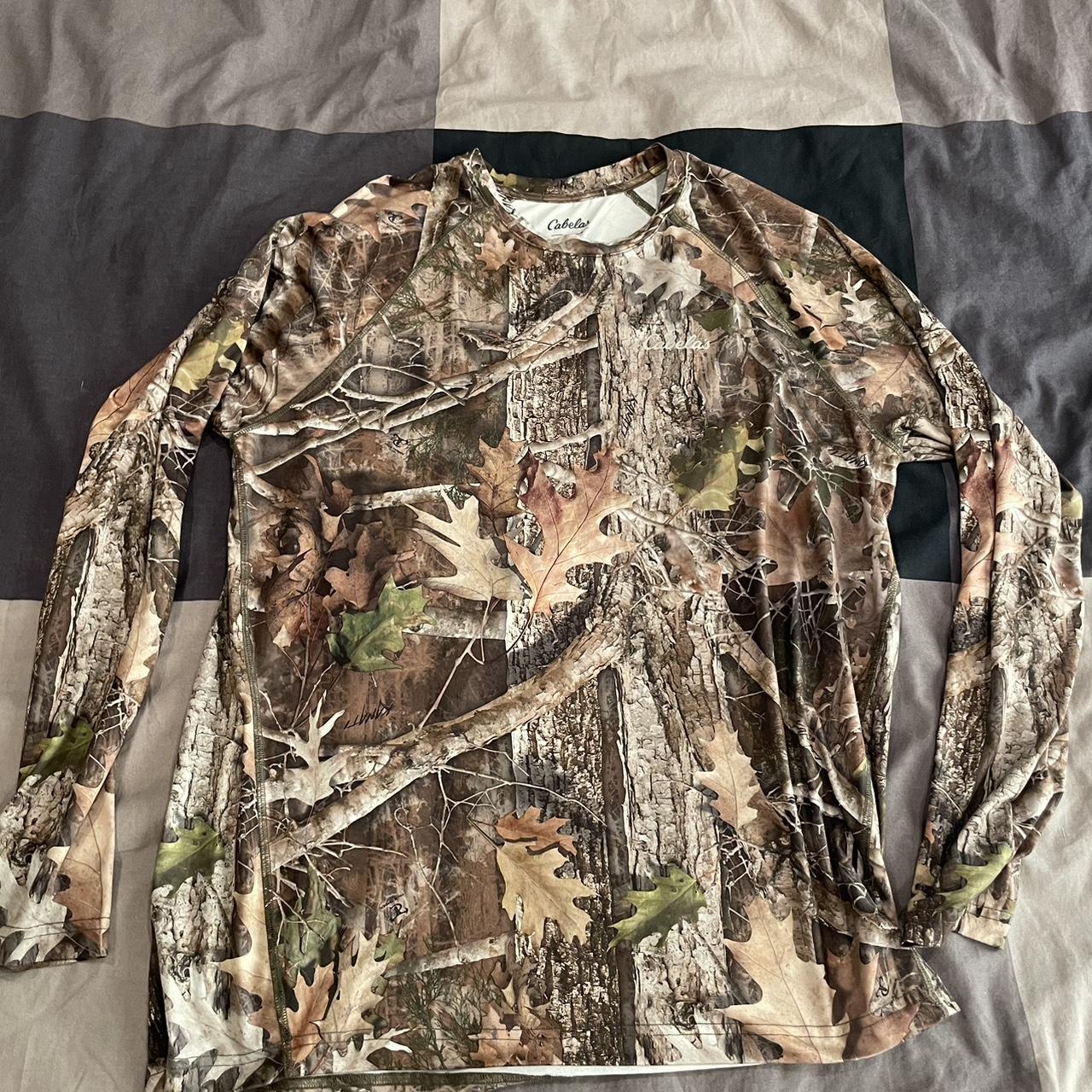 Cabelas Camo Longsleeve - Depop