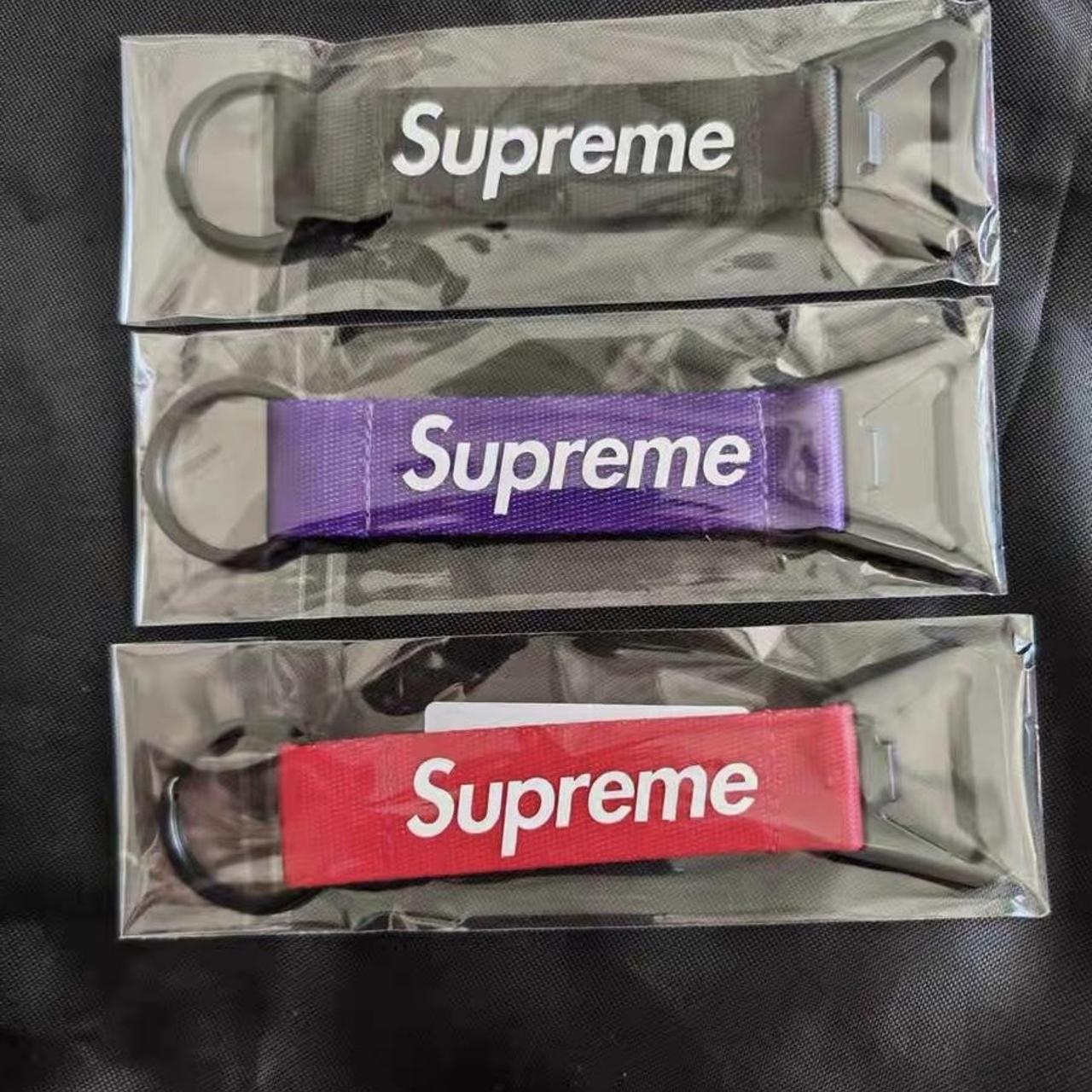 Supreme Bottle Opener Keychain brand new never... - Depop