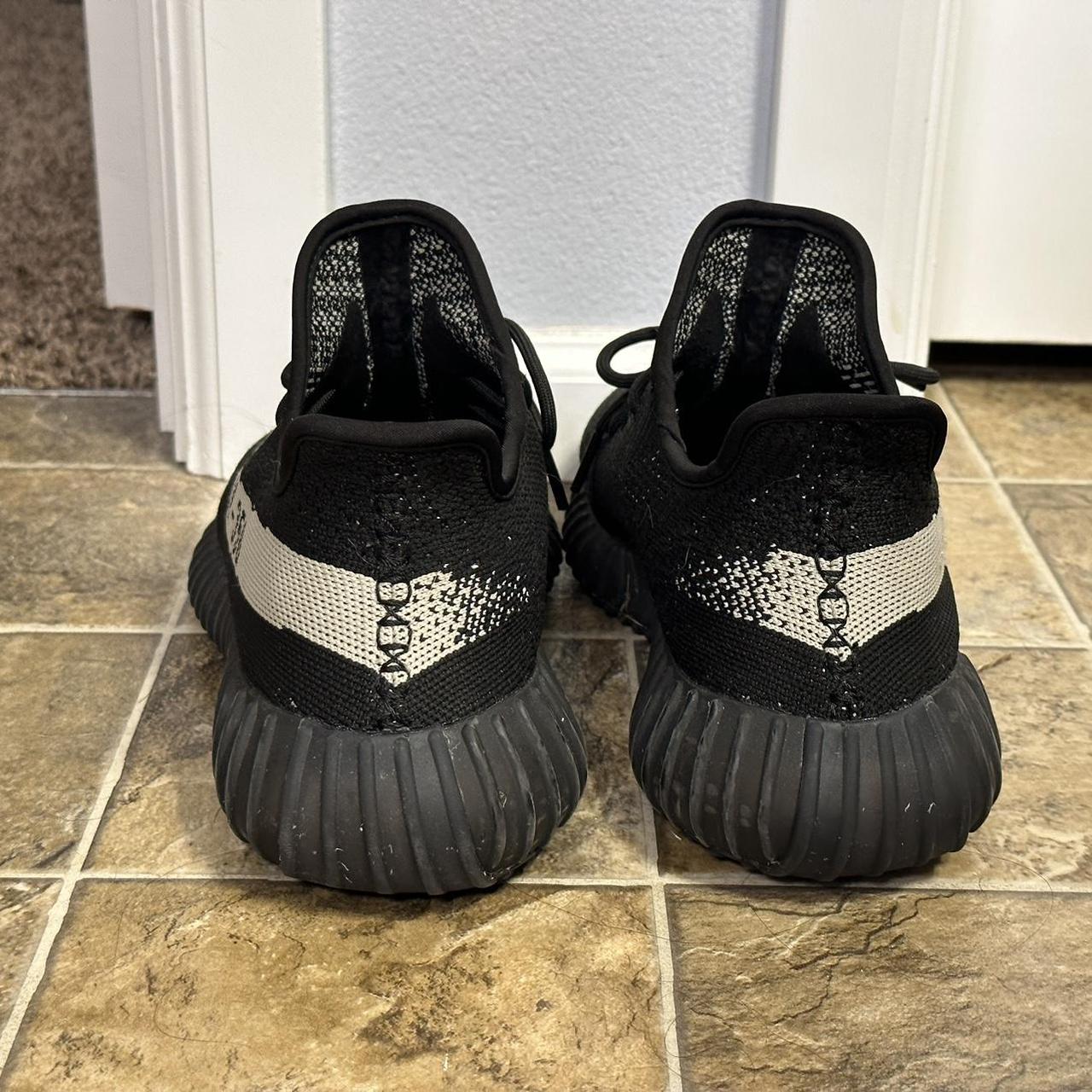 Yeezy Boost 350 Oreo Size 9.5 Condition - 9/10 No box - Depop