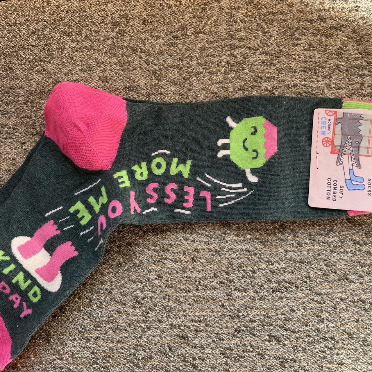 Sassy socks. Brand new - Depop