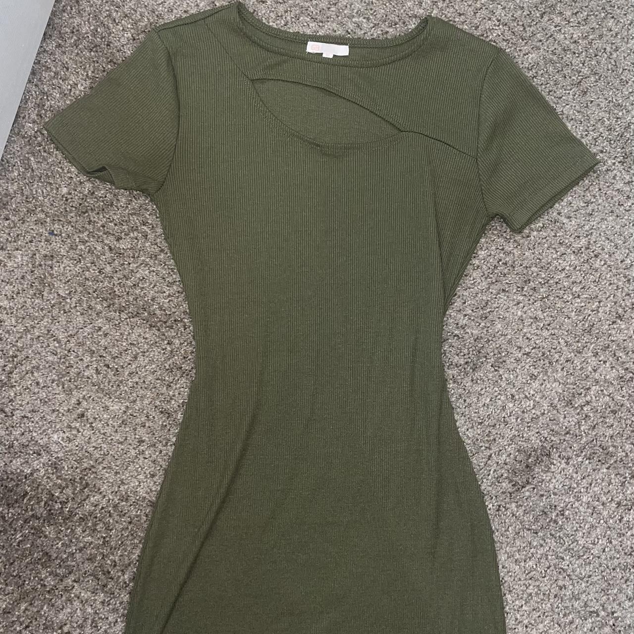 Gianni Bini Cut Out Bodycon T-shirt Dress - Depop